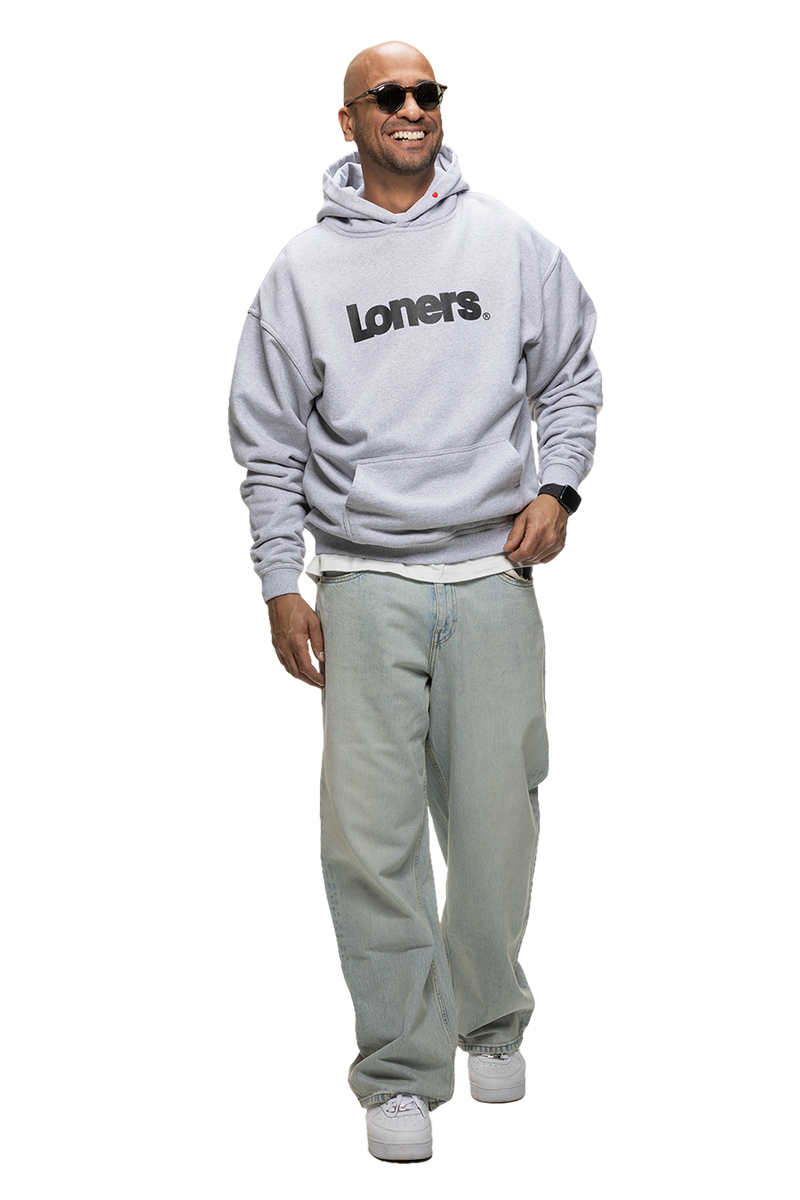 SLATE HOODIE GREY MELANGE – Loners GmbH